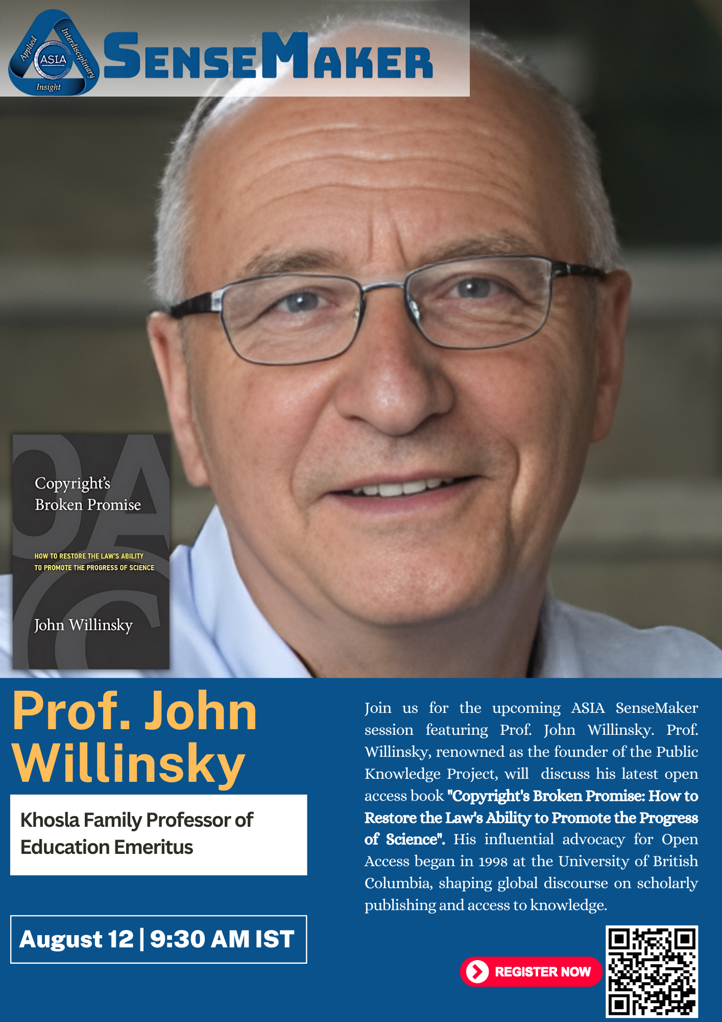 ASIA SenseMaker with Prof. John Willinsky – ASIA
